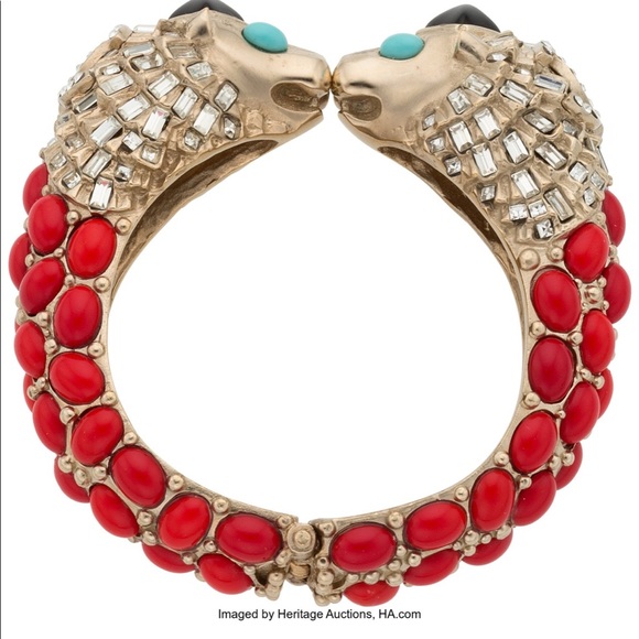 CHANEL | Jewelry | Chanel 8c Boutique Runway Lion Cuff Bracelet | Poshmark